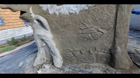 оформление туалета декоративный камень из арт бетона начало работы фильм 33