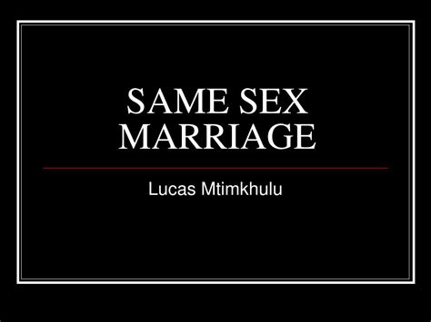 Ppt Same Sex Marriage Powerpoint Presentation Free Download Id 419243