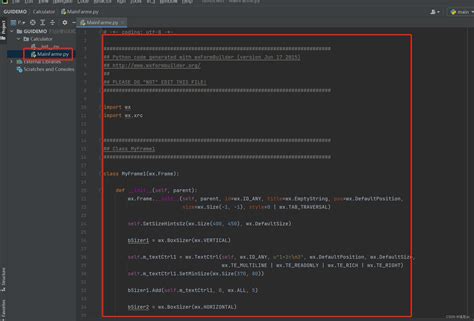 Wxformbuilder Wxpython手撸丑陋计算器 Csdn博客