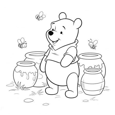 Desenhos Para Colorir Ursinho Pooh Brasil Escola