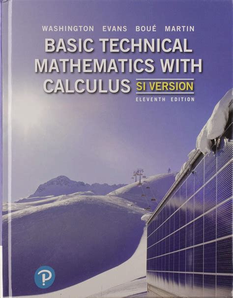 Basic Technical Mathematics With Calculus Si Version 11th Edition Washington Allyn Evans