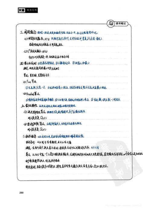 大话数据结构 课后手写笔记（全）数据结构手写笔记 Csdn博客