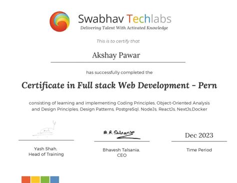Akshay Pawar On Linkedin Connections Fullstackdeveloper Webdevelopment Swabhavtechlab