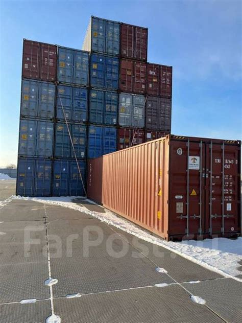 Контейнеры High Cube 40 футов б у в наличии Цена 150 000₽ во