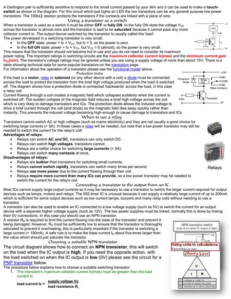 Transistors Pdf