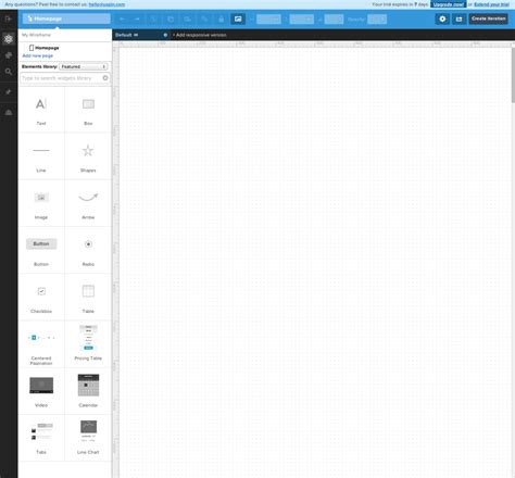 Uxpin Prototyping First Run Ux