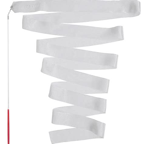 Лента за художествена гимнастика Maxima 20073113 4 метра Бял Emag Bg