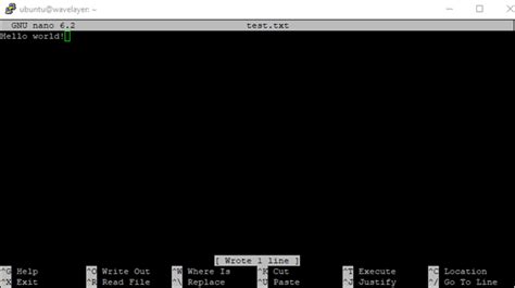 How To Create A File In Linux Terminal Wave Layer Blog