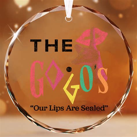 Juxt Go Gos Ornament Our Lips Are Sealed Album Cover Pop Rock Tour
