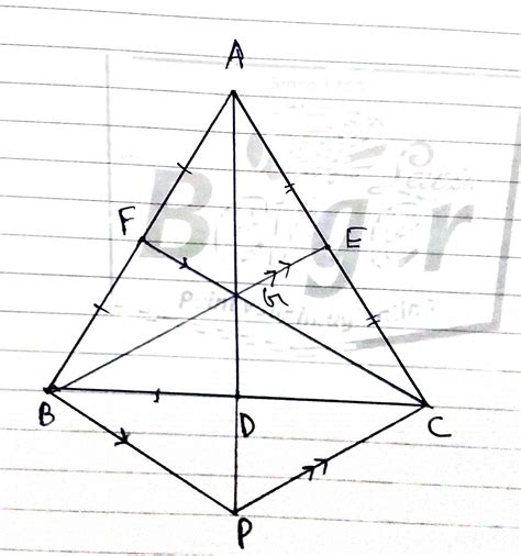 Geometry Proving That The Medians Of A Triangle Are Concurrent