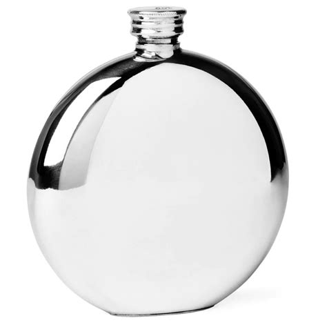 Round Flask Engraved Memories