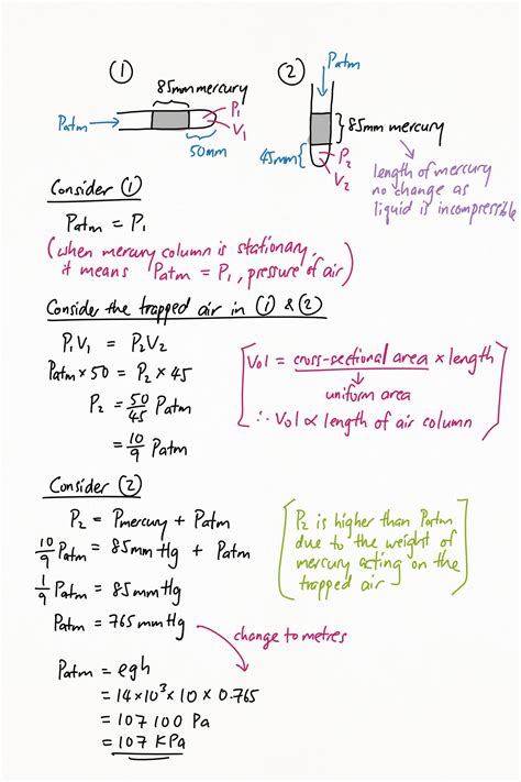 When To Use The Concept Pv Constant And P1v1 P2v2 To Solve Artofit