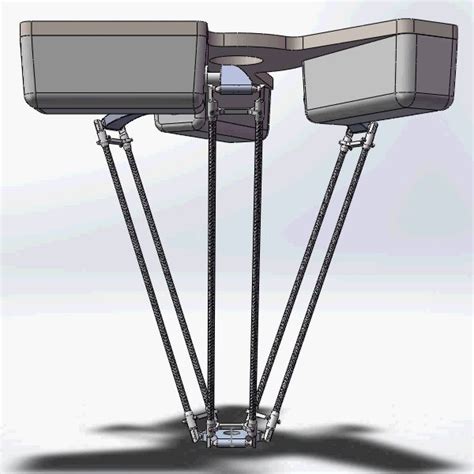 delta parallel robot download scientific diagram
