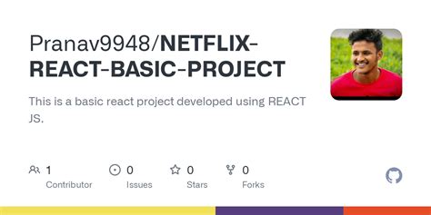 github pranav9948 netflix react basic project this is a basic react project developed using