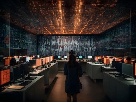 securing digital world data privacy and cybersecurity stock image