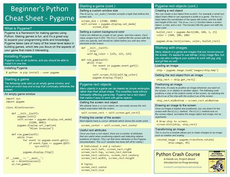 python之常用cheatsheet大全 知乎