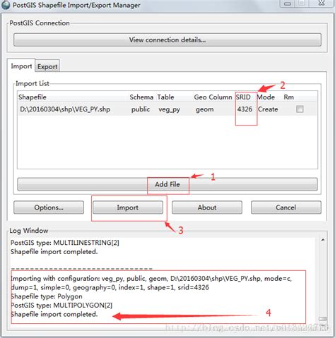 安装使用postgresql、postgis导入shapefile文件postgls 简书 Csdn博客