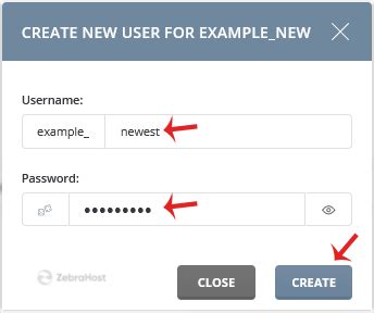 How To Create A New Database User In DirectAdmin