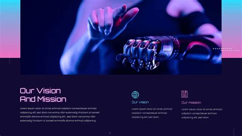 Neon Technology Template Slidekit