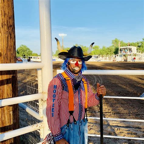 Rodeo Clown Barrel Man Durand Eaves Walker La