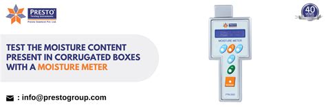 Test The Moisture Content Present In Corrugated Boxes With A Moisture Meter