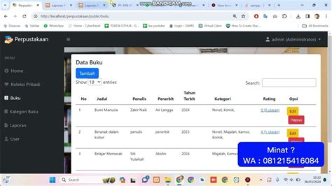 Source Code Aplikasi Perpustakaan Digital Ukk Rpl Terbaru Menggunakan