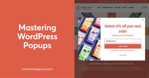 mastering wordpress popups a detailed guide commercegurus