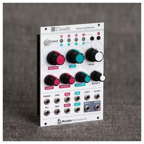 Mutable Instruments Clouds Texture Synthesizer At Gear Music