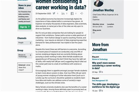 Why Arent More Women Considering A Career Working In Data Digdata A Data Inspiration Group