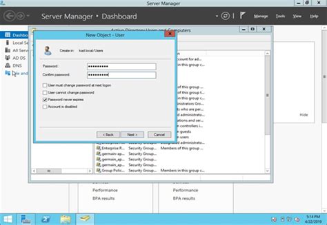 Windows Active Directory User Management