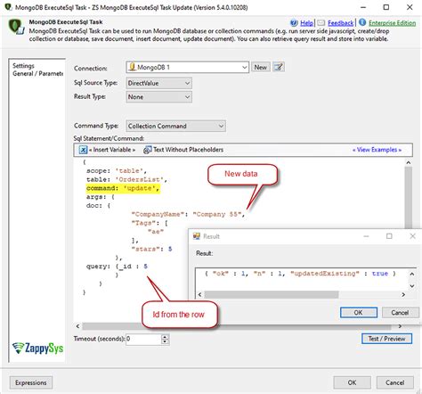 How To Insert Update And Delete Mongodb Data In Ssis Mongodb