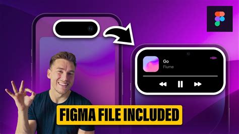 apple s dynamic island animation in figma beginner tutorial youtube