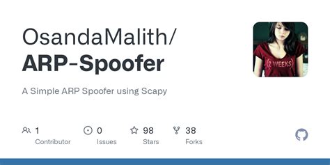 Github Osandamalitharp Spoofer A Simple Arp Spoofer Using Scapy