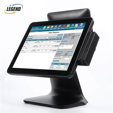 15 9 7 Inch Dual Screen Touch Screen POS System Monitor POS And All In One Price