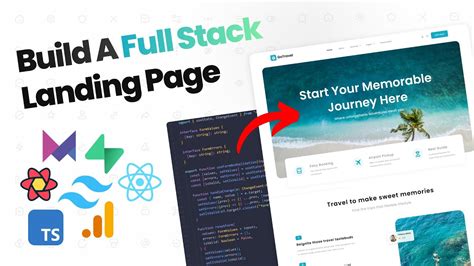 React Typescript Supabase Tailwindcss Full Stack Landing Page