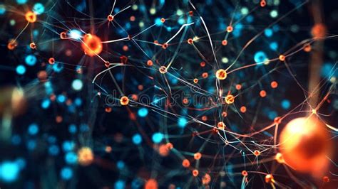 Light Patterns In Cyberspace Visualize Connected Neural Networks