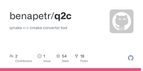 GitHub Benapetr Q C Qmake Cmake Convertor Tool