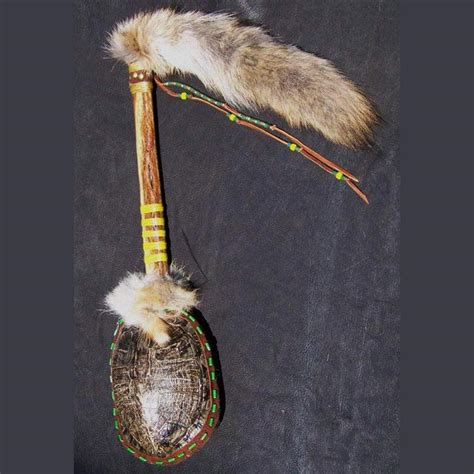 Turtle Shell Rattle Lost River Trading Co