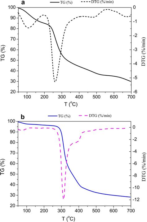 Thermal Gravimetric And Differential Thermal Gravimetric Tg Dtg Download Scientific Diagram