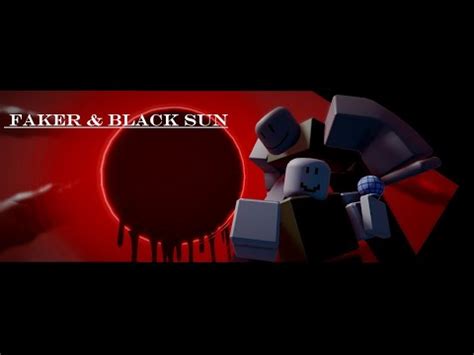 Showcase Faker And Black Sun Roblox Fnf Animation Youtube