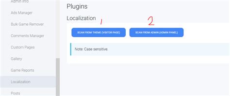 How To Use Localization Plugin Cloudarcade