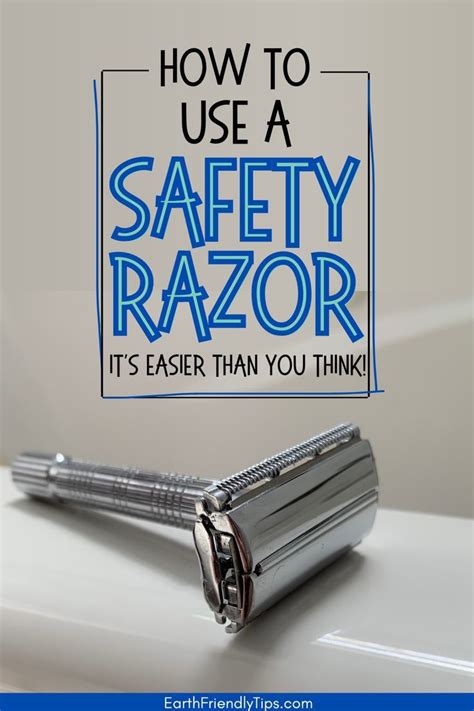 How To Use A Safety Razor Earth Friendly Tips Safety Razor Eco Friendly Living Natural