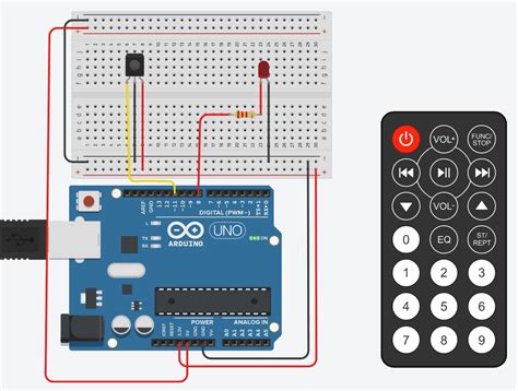 Mini Proiect 22 Control Unui Led Folosind Tsop4838 Conectat La Mini Proiect 22 Control Unui Led Folosind Tsop4838 Conectat La