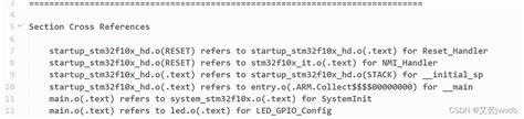 Stm32 Map文件解析arm Map文件 Csdn博客