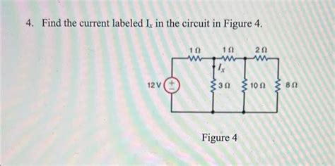 Solved Find The Current Labeled Ix In The Circuit In Chegg
