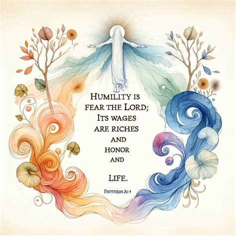Proverbs 22 4 Artwork Bible Art