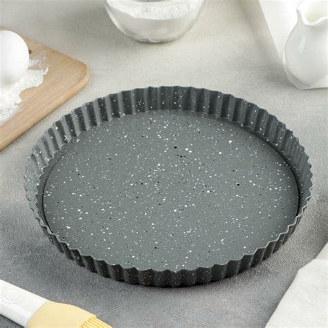 Метална форма за печене със свалящо се дъно Мрамор