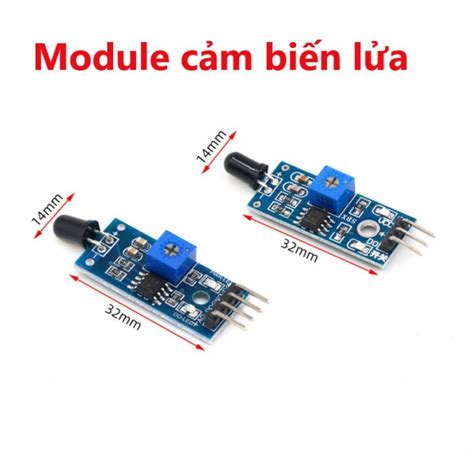 Module Cảm Biến Lửa Mạch Cảm Biến Phát Hiện Ngọn Lửa Flame Sensor