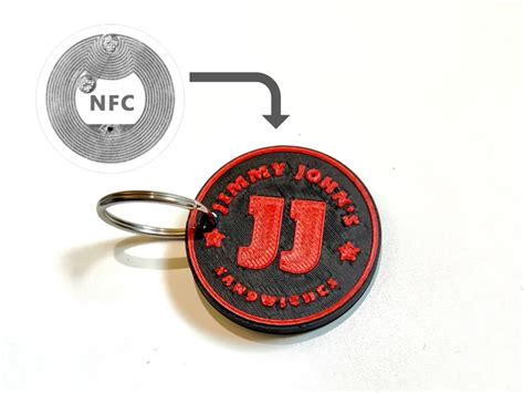 Keychain With Nfc Tag And Instructions To Diy By Weavetogether Makerworld Download Free 3d Models