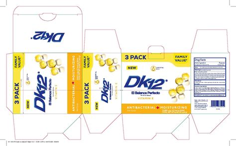 Dk12 Vitamin E Bar Soap Antibacterial And Moisturizing